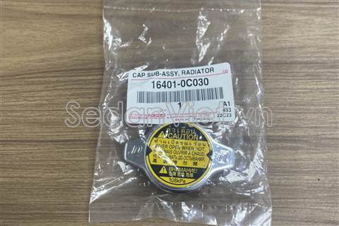 NẮP KÉT NƯỚC TOYOTA FORTUNER TRD 164010C030 CHÍNH HÃNG - SEDANVIET.VN