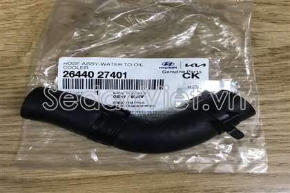 ỐNG NƯỚC KÉT LÀM MÁT DẦU ĐỘNG CƠ HYUNDAI SANTAFE GOLD 2644027401 CHÍNH ...