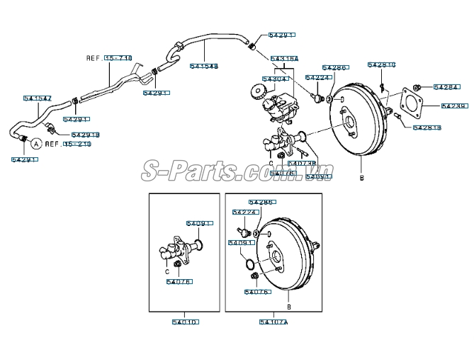 BÌNH DẦU PHANH MITSUBISHI OUTLANDER 4627A026 CHÍNH HÃNG - SEDANVIET.VN