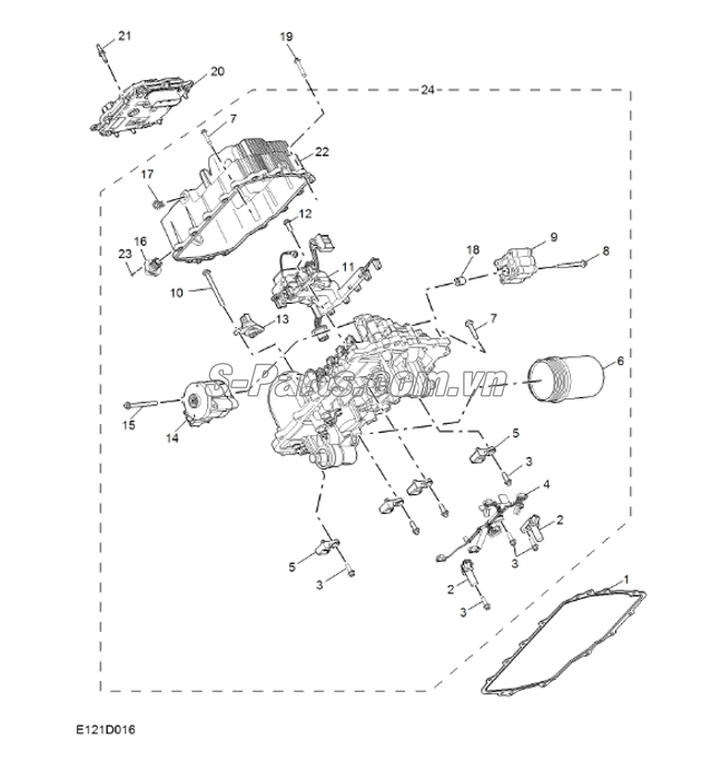 NẮP CHỤP VỈ VAN ĐIỀU KHIỂN HỘP SỐ TỰ ĐỘNG MG HS 24273244 CHÍNH HÃNG ...