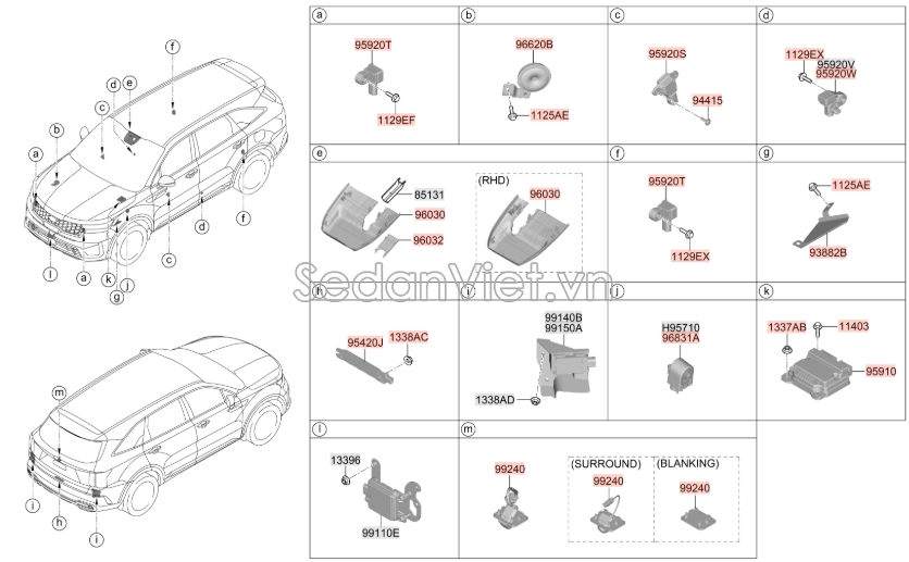 CHUÔNG ÁP ĐIỆN HYUNDAI ACCENT 95710C1000 CHÍNH HÃNG - SEDANVIET.VN