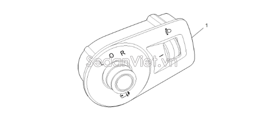 CÔNG TẮC BẬT ĐÈN PHA COS MG ZS 10356259 CHÍNH HÃNG - SEDANVIET.VN
