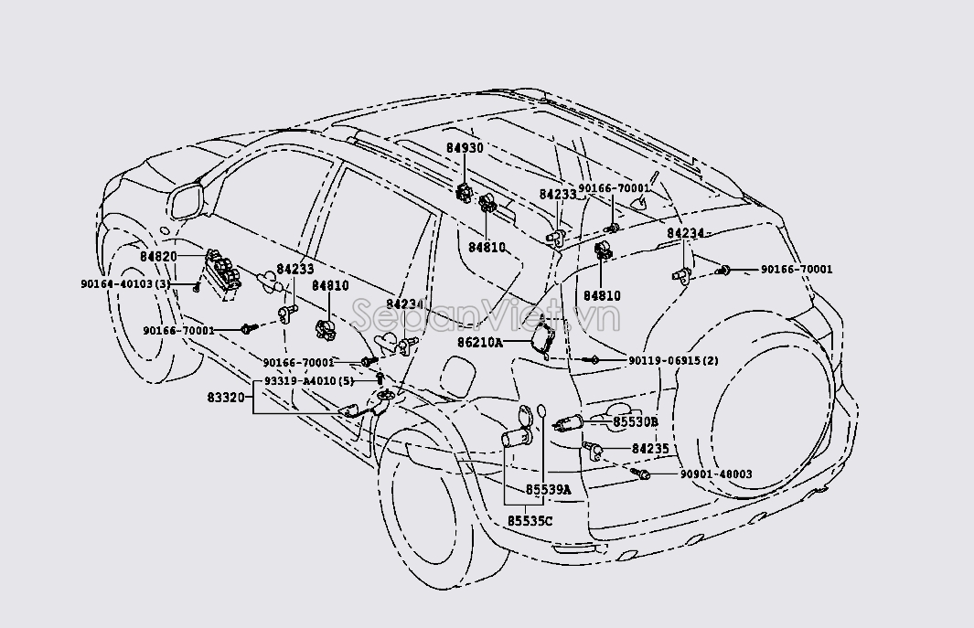 CẢM BIẾN BÁO XĂNG TOYOTA RAV4 8332049205 CHÍNH HÃNG - PHUTUNGOTOGIARE ...