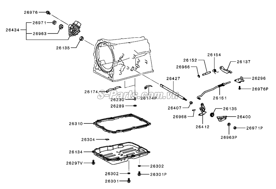 CÔNG TẮC BÁO SỐ MITSUBISHI TRITON 8604A021 CHÍNH HÃNG - SEDANVIET.VN