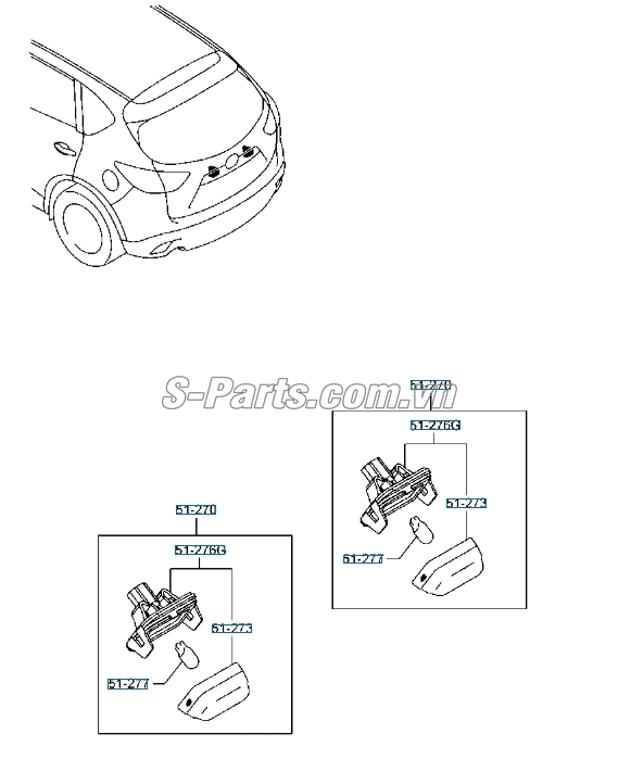 BÓNG ĐÈN 12V 5W MAZDA CX-5 997016050 CHÍNH HÃNG - SEDANVIET.VN