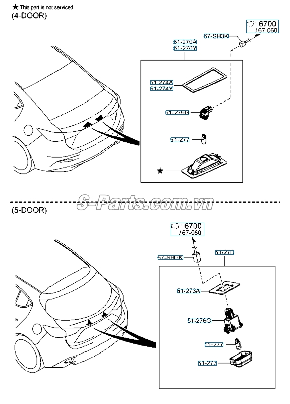 BÓNG ĐÈN 12V 5W MAZDA CX-5 997016050 CHÍNH HÃNG - SEDANVIET.VN