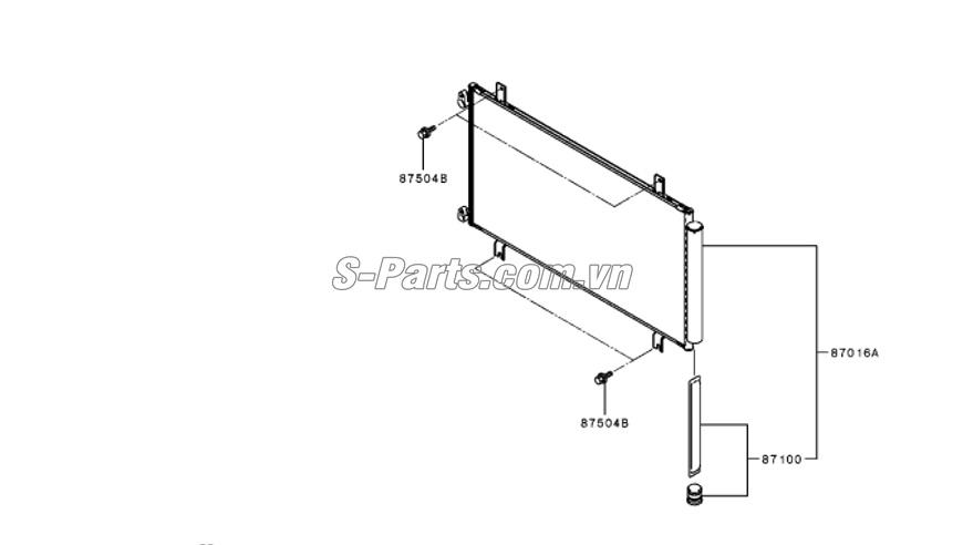 GIÀN NÓNG MITSUBISHI XPANDER 7812A368 CHÍNH HÃNG - SEDANVIET.VN