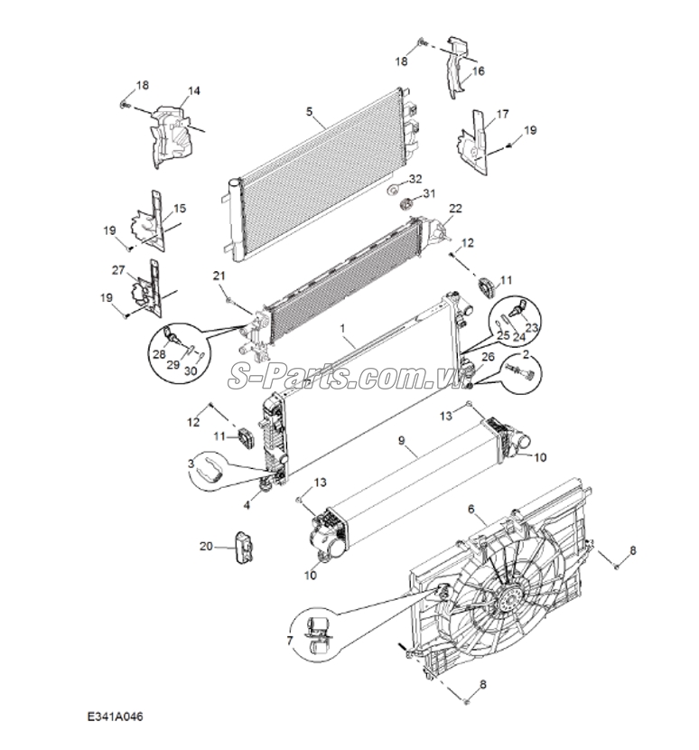 QUẠT DÀN NÓNG MG HS 10276698 CHÍNH HÃNG - SEDANVIET.VN