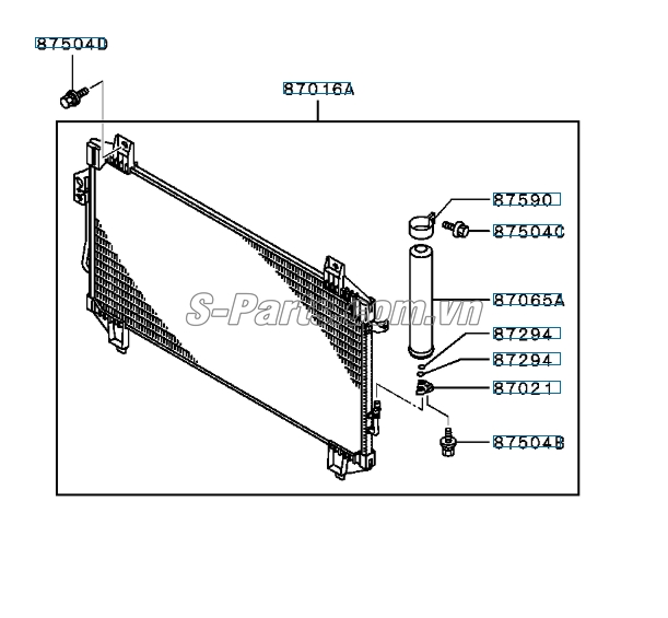 PHIN LỌC GAS MITSUBISHI OUTLANDER 7815A285 CHÍNH HÃNG - SEDANVIET.VN