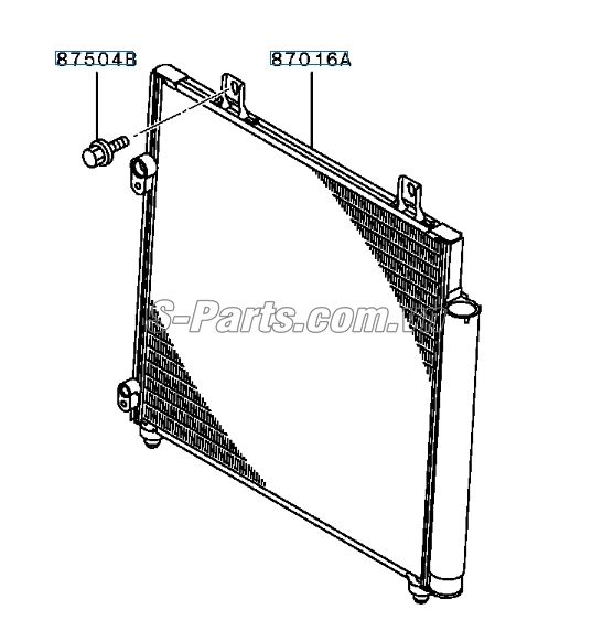 GIÀN NÓNG MITSUBISHI ATTRAGE 7812A339 CHÍNH HÃNG - SEDANVIET.VN