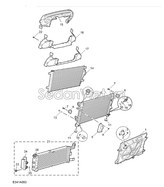 RƠ LE QUẠT GIÓ ĐỘNG CƠ MG ZS 30090043 CHÍNH HÃNG - SEDANVIET.VN