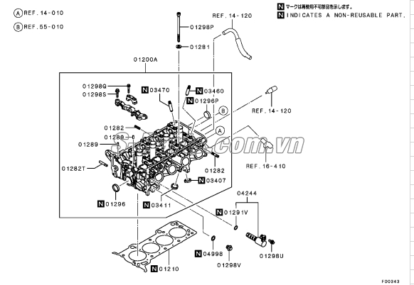 CẢM BIẾN VTI MITSUBISHI XPANDER 1028A125 CHÍNH HÃNG - PHUTUNGOTOGIARE ...