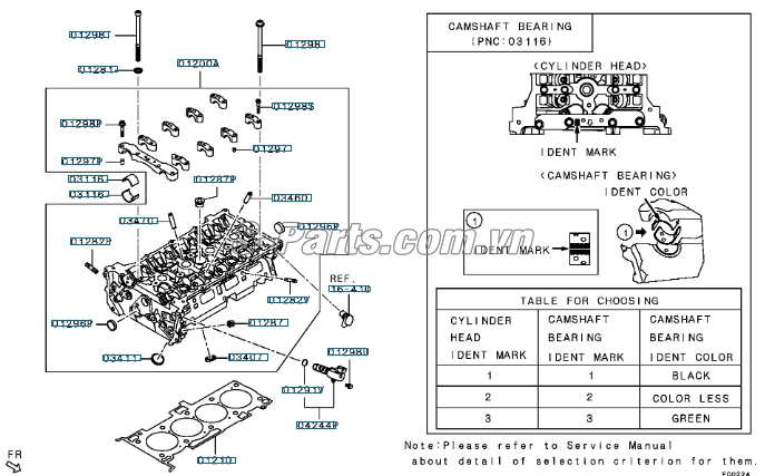 CẢM BIẾN VTI MITSUBISHI XPANDER 1028A125 CHÍNH HÃNG - SEDANVIET.VN