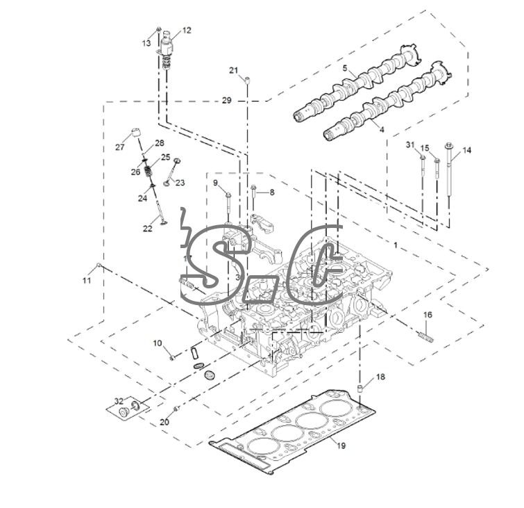 VAN VVTI MG ZS 10235235 CHÍNH HÃNG - SEDANVIET.VN