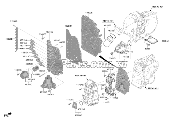 LỌC DẦU HỘP SỐ HYUNDAI STARGAZER 481972H000 CHÍNH HÃNG - SEDANVIET.VN
