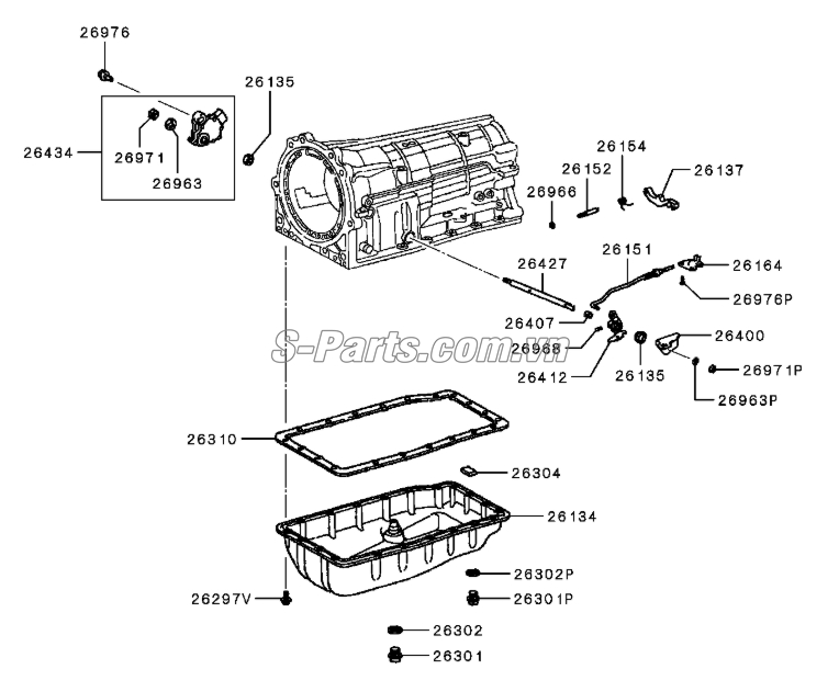CÔNG TẮC BÁO SỐ MITSUBISHI TRITON 8604A021 CHÍNH HÃNG - SEDANVIET.VN